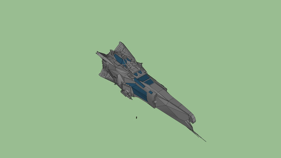 A8 Broadsword Class Corvette | 3D Warehouse