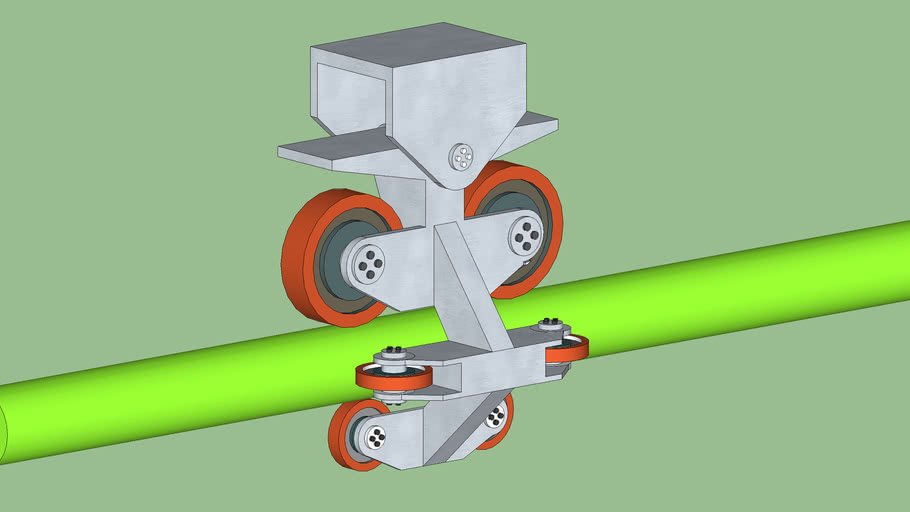 Roller coaster wheels | 3D Warehouse