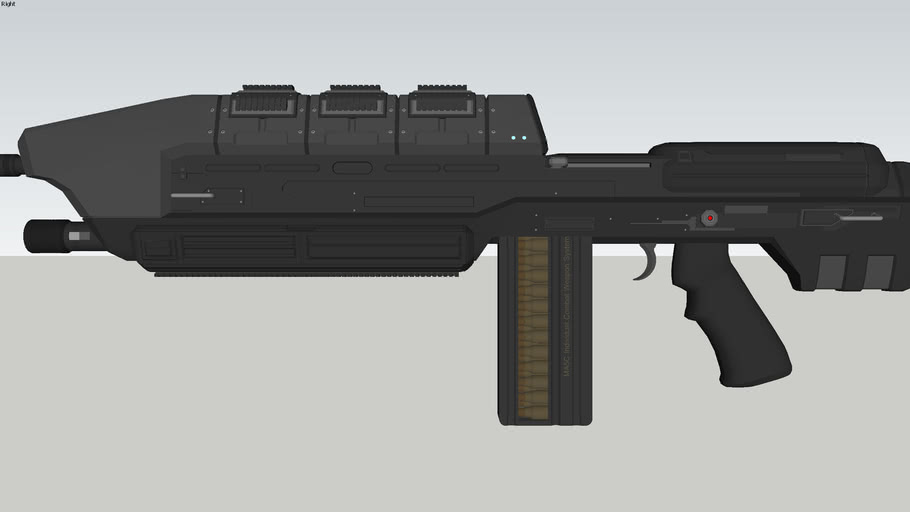 MA5C Assault Rifle Custom | 3D Warehouse