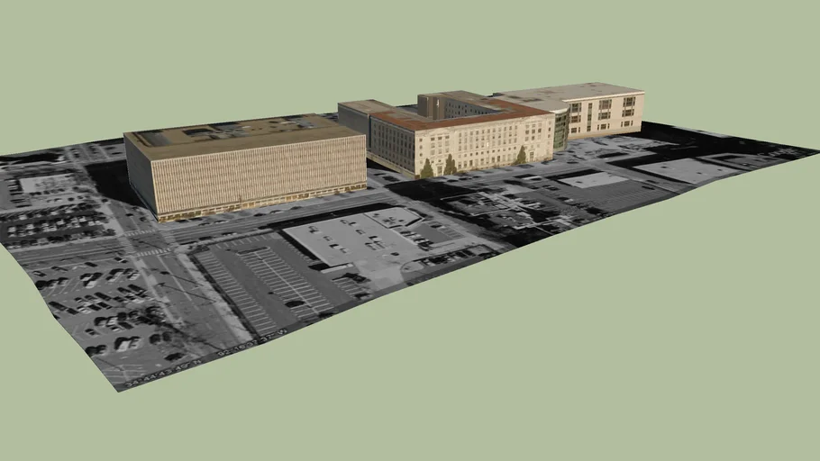 Arkansas Federal Building | 3D Warehouse