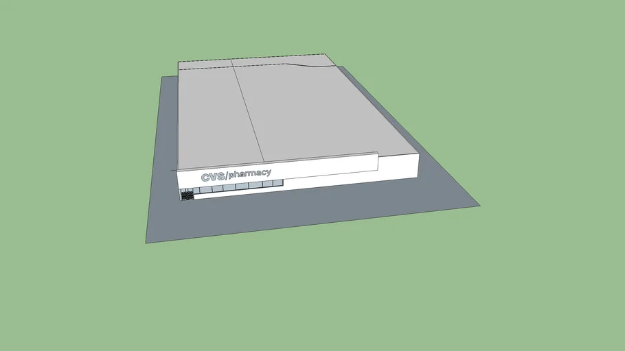 CVS fully furnished 1990's version | 3D Warehouse
