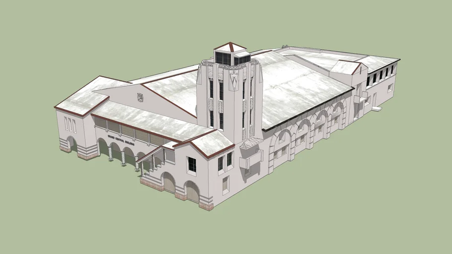 Grand Central Building Glendale, Los Angeles California US | 3D Warehouse