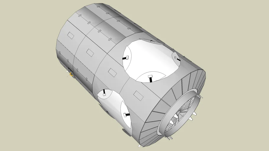 Harmony (ISS module) | 3D Warehouse