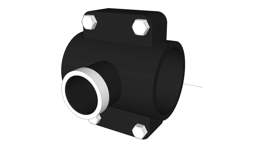 SADDLE CLAMP 2'X1' | 3D Warehouse