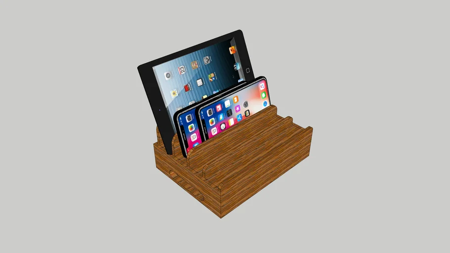 Iphone / Samsung Generic Charging Docking Station | 3D Warehouse