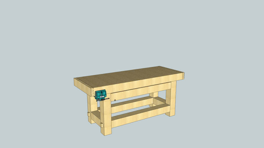 Workbench, in progress | 3D Warehouse