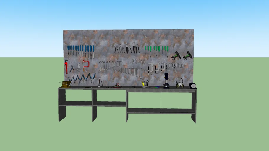 Painel de ferramentas - tool panel | 3D Warehouse
