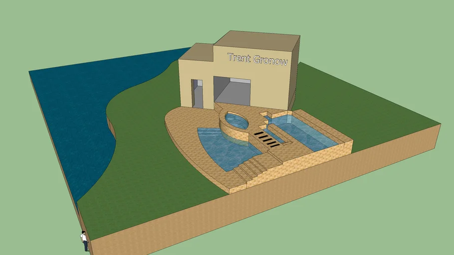 Modern Pool house | 3D Warehouse