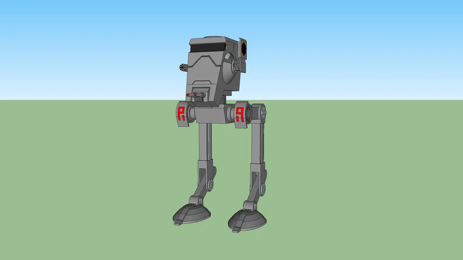 First Order AT-ST Walker | 3D Warehouse