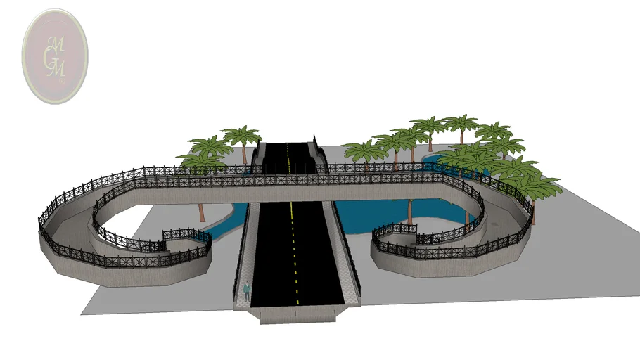 MGM - Footbridge | 3D Warehouse