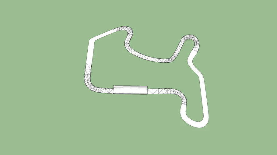 N64 Mario Raceway 'Mini Map' | 3D Warehouse