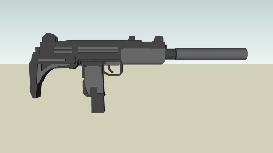 Micro Uzi | 3D Warehouse