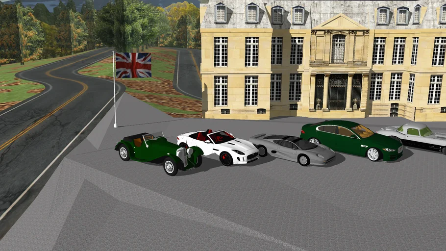 British car design tribune JAGUAR BUNDLE 2 | 3D Warehouse