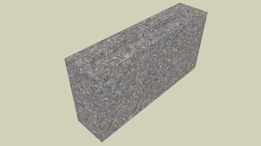 CMU 4' | 3D Warehouse