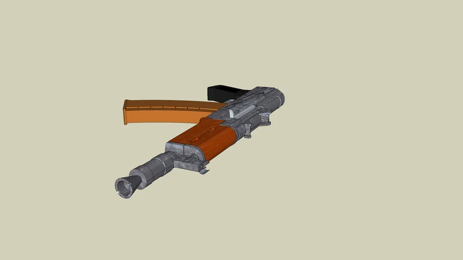 Kalashnikov AK74 | 3D Warehouse