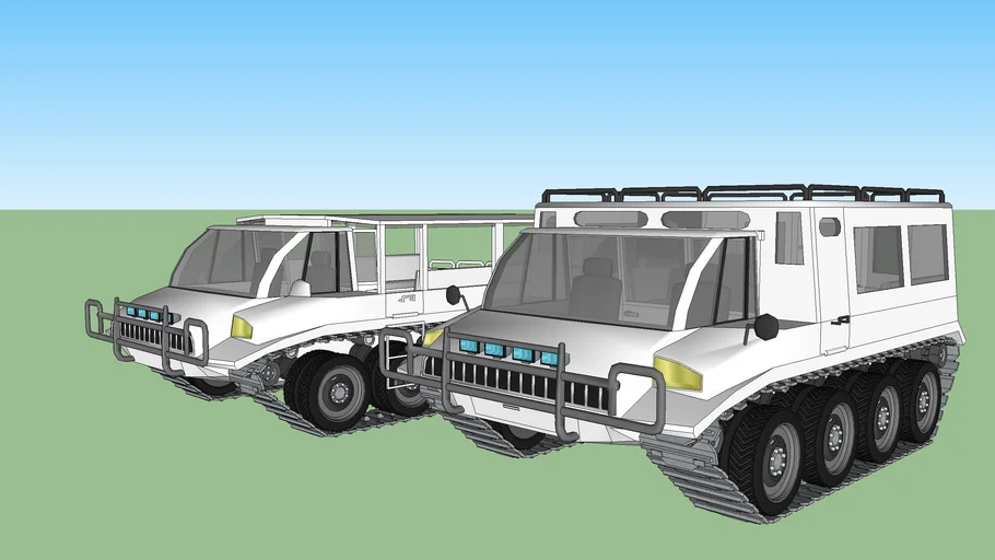 Tracked Expedition Vehicles | 3D Warehouse