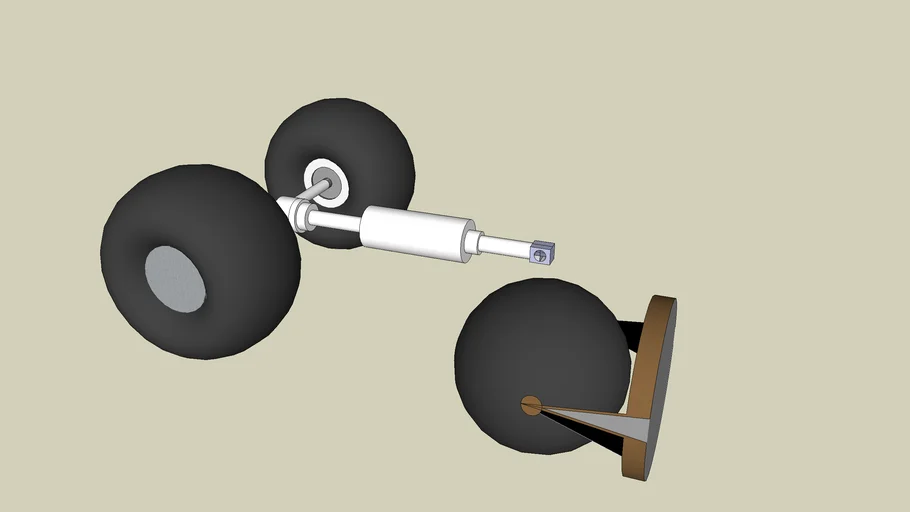 Wheels & a Caster | 3D Warehouse