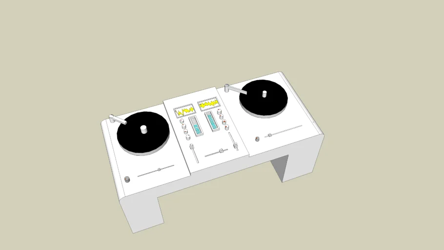 table dj | 3D Warehouse