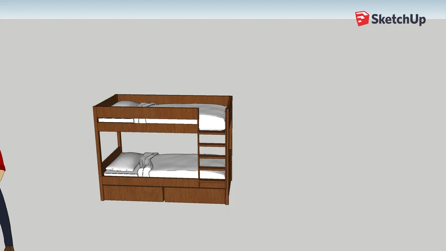 Bunk bed - lucie | 3D Warehouse