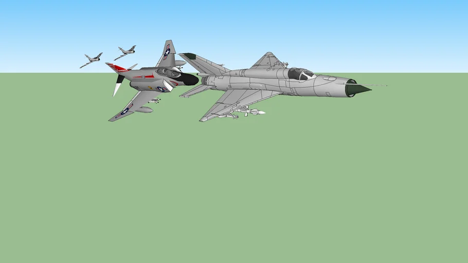 Vietnam Dogfight | 3D Warehouse