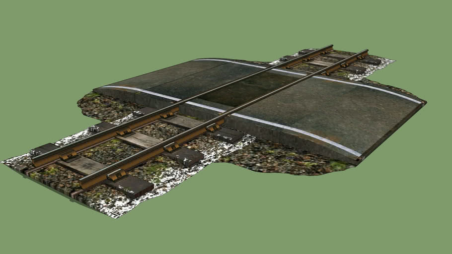 'Eco Rail.. N/Gauge'...Single Walkover...Old Steam Days.. | 3D Warehouse