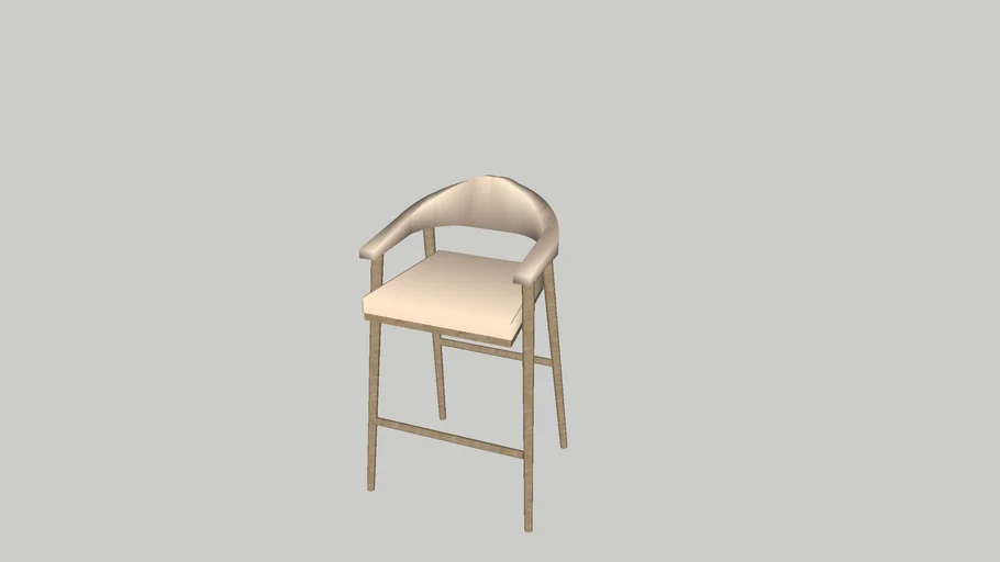 scan design tiffany barstool | 3D Warehouse