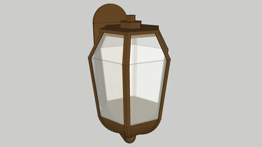 WALL LAMP SAMPLE | 3D Warehouse