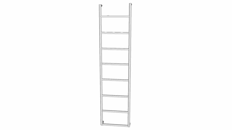 Wall mount ladder | 3D Warehouse