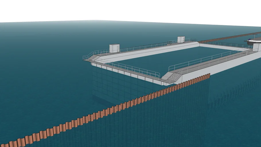 Marine Water Gate | 3D Warehouse