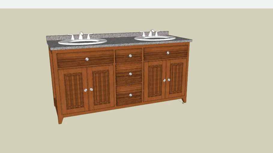 Double Vanity | 3D Warehouse