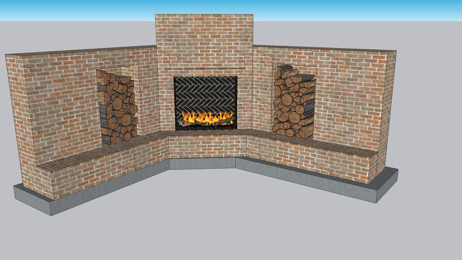 Outdoor Fire place | 3D Warehouse