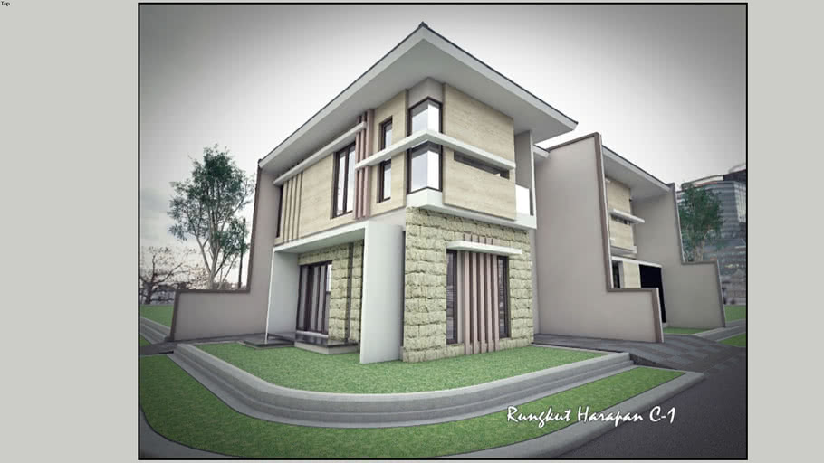 Modern houses 15 | 3D Warehouse