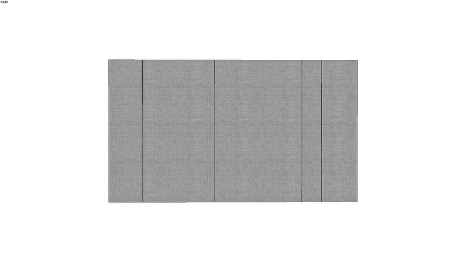 Fabric wall | 3D Warehouse