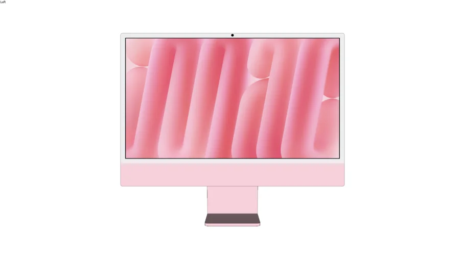 24 inch iMac - Pink | 3D Warehouse