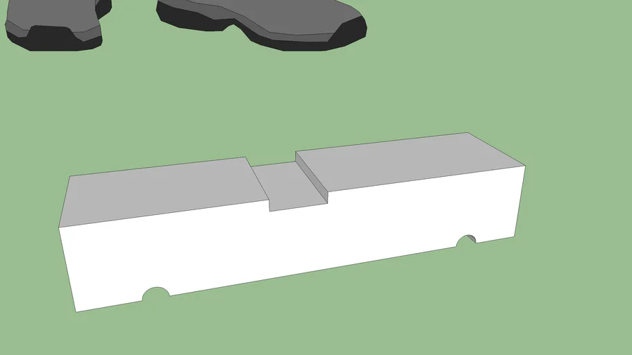 Eckerd Boomer Pinewood block | 3D Warehouse