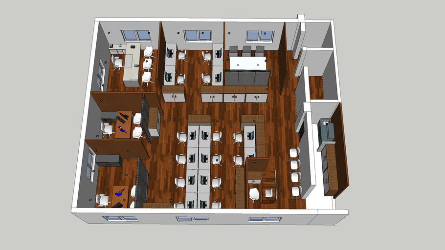 office layout | 3D Warehouse