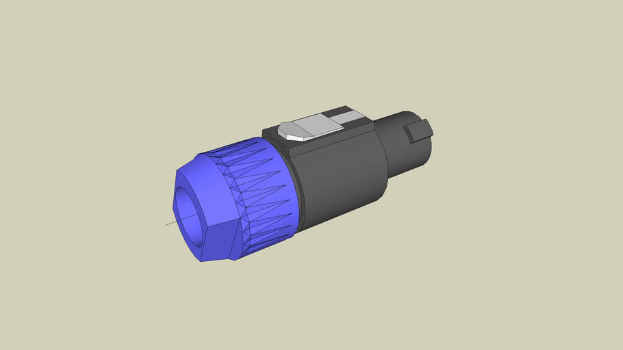 Speakon NL4 Connector | 3D Warehouse
