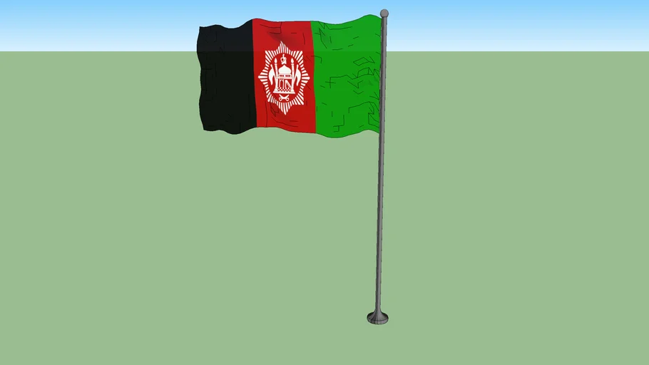 Flag of Afghanistan | 3D Warehouse