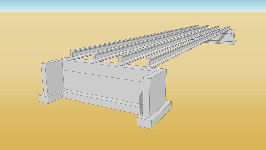 Single Span ABC bridge | 3D Warehouse