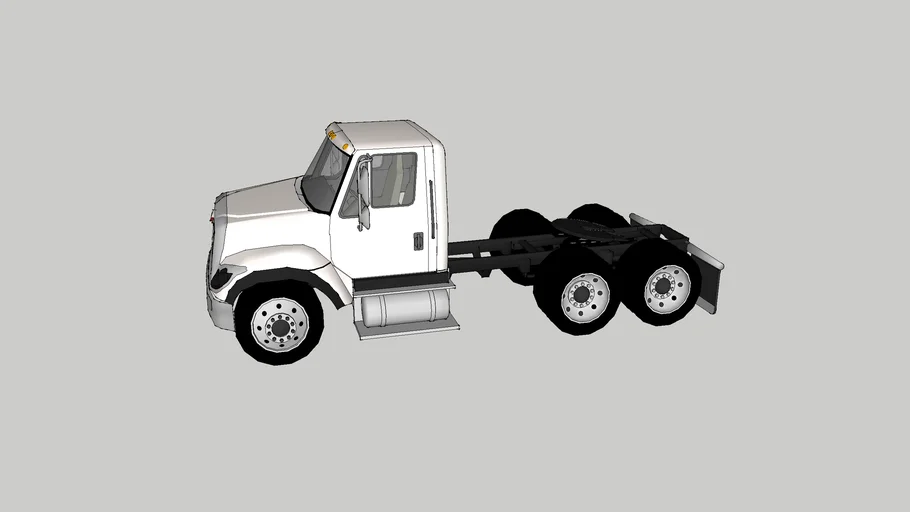 Day Cab Semi | 3D Warehouse
