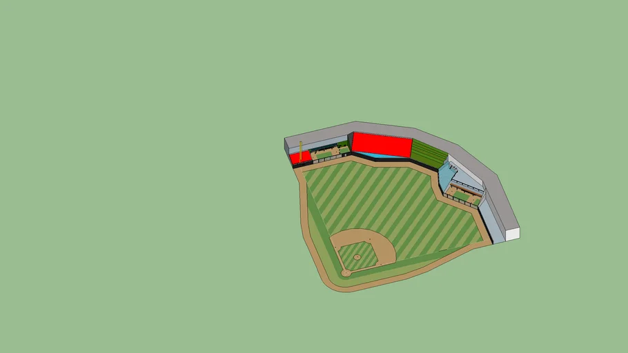Baseball fieldd | 3D Warehouse