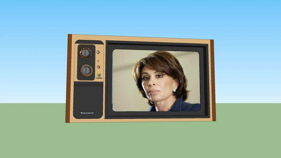 Panasonic ColorPilot TV from 1981 | 3D Warehouse