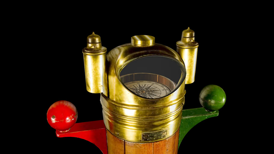 Ships Binnacle-nautical compass | 3D Warehouse