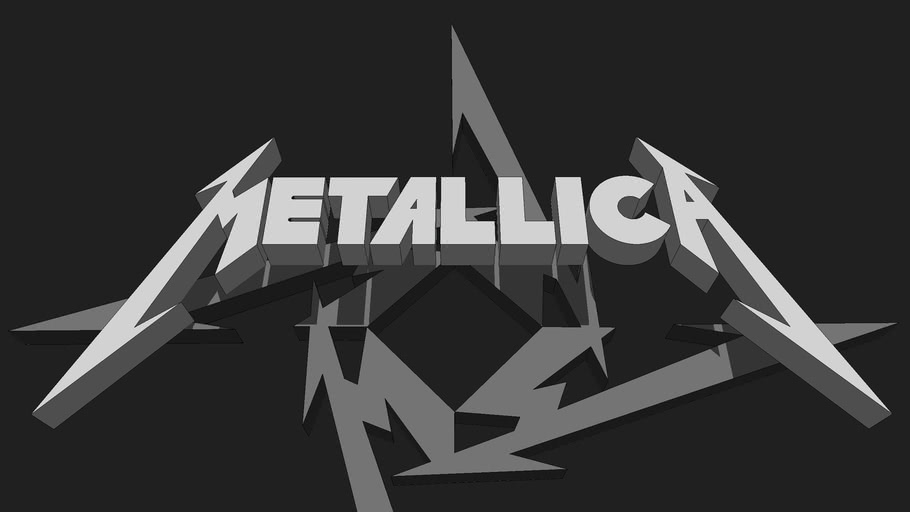 Metallica Logo & Star Symbol | 3D Warehouse