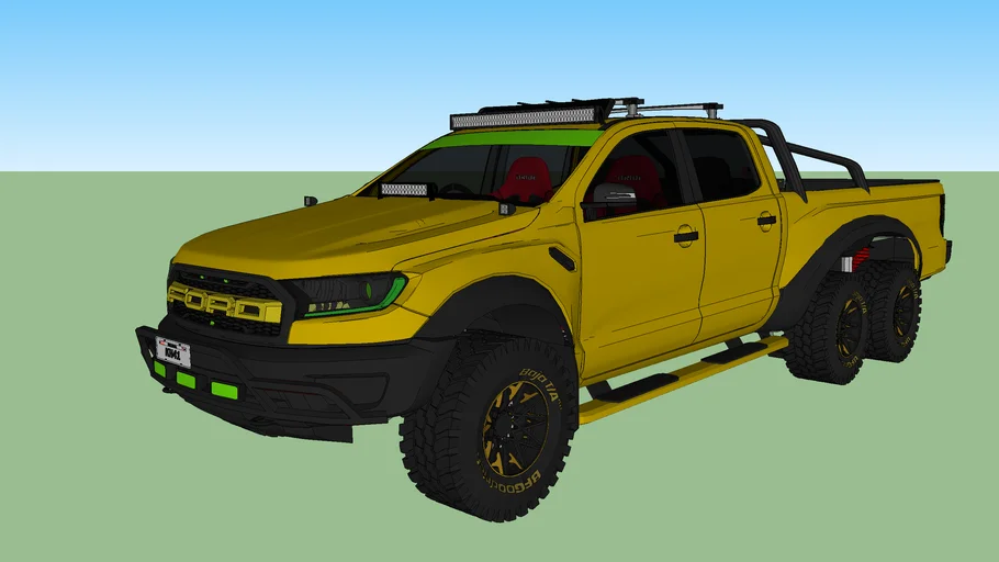 Ford Ranger Raptor 6x6 | 3D Warehouse