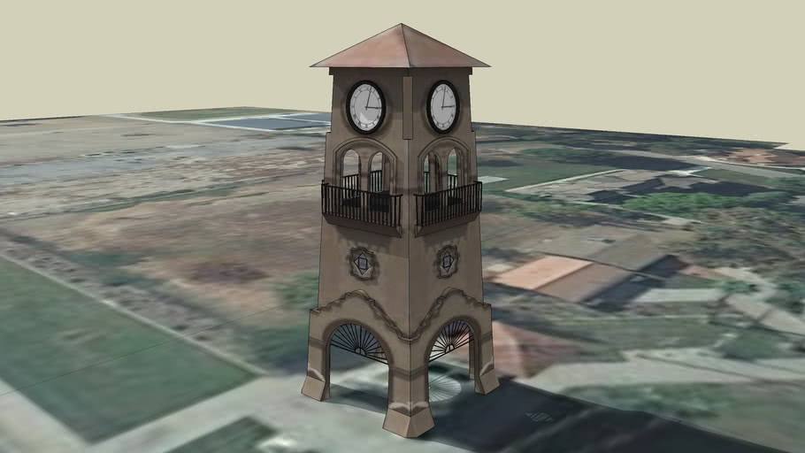 Beale Memorial Clock Tower | 3D Warehouse