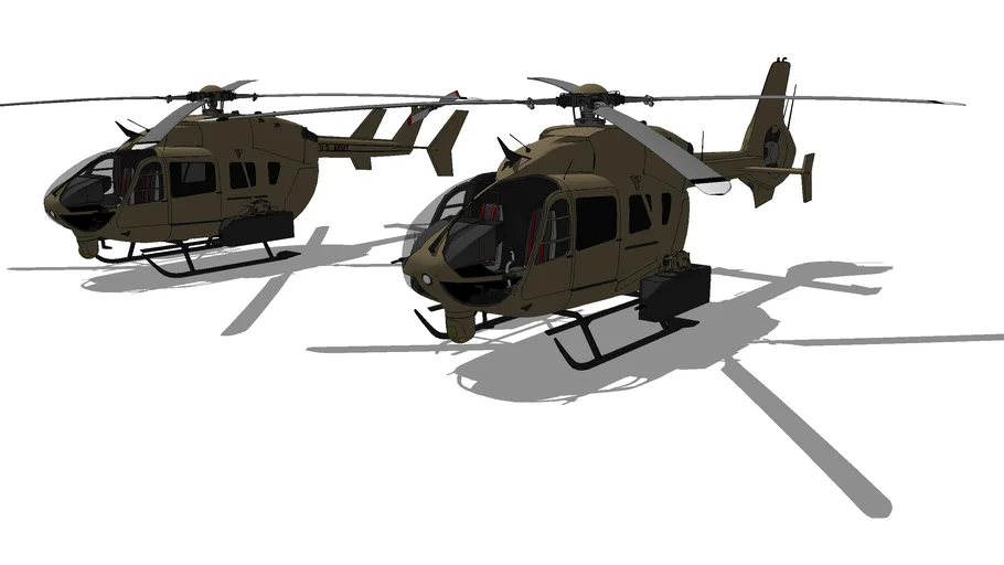 American Eurocopter UH-72 'Armed Scout' | 3D Warehouse