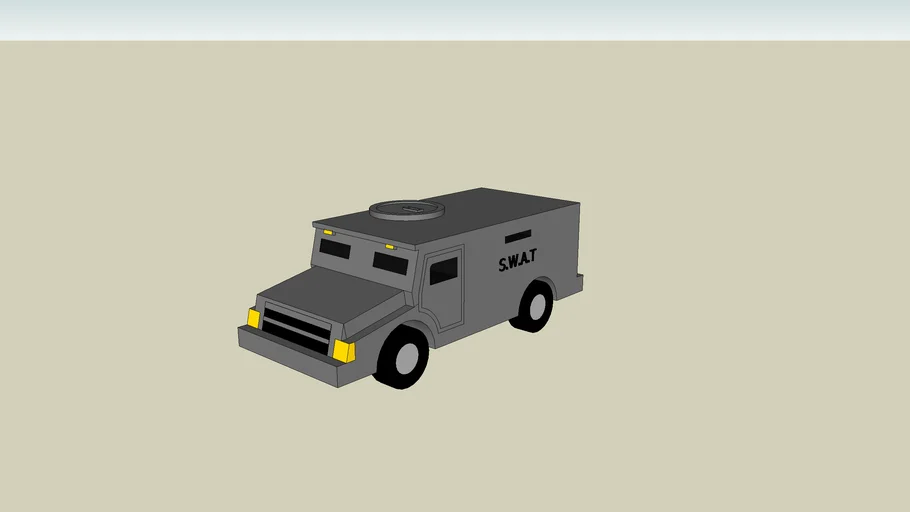 SWAT tank | 3D Warehouse