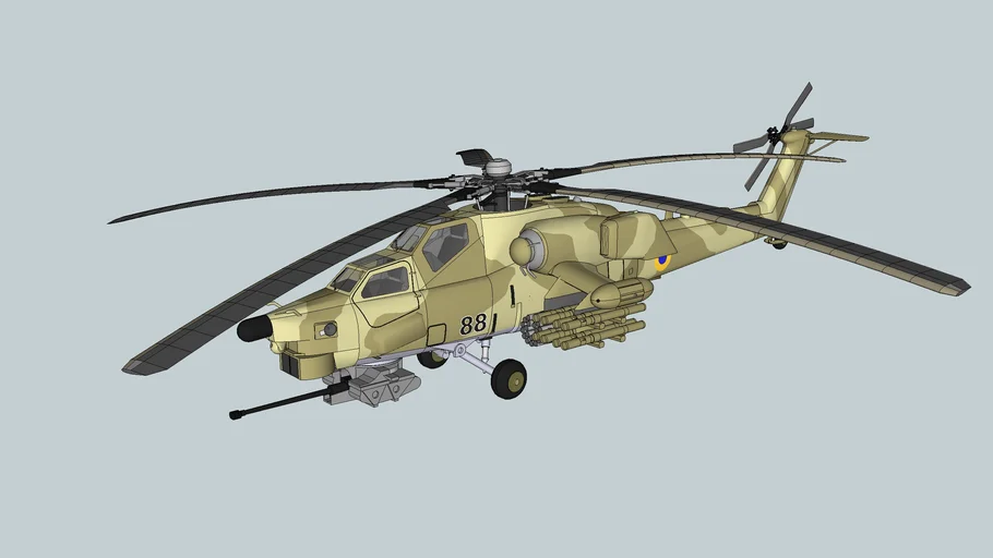 MIL-MI 28 'HAVOC' | 3D Warehouse