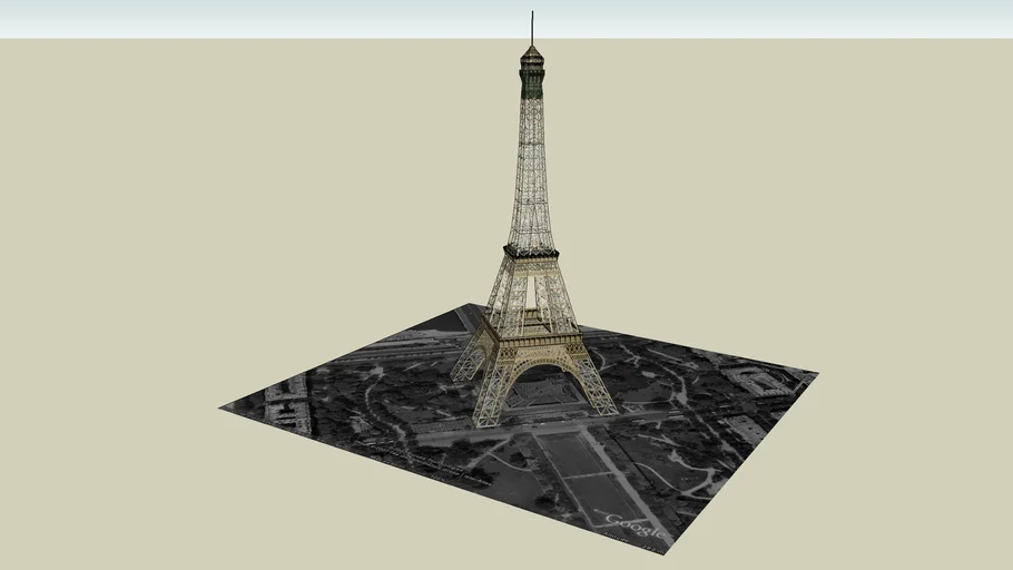 la tour eiffel | 3D Warehouse